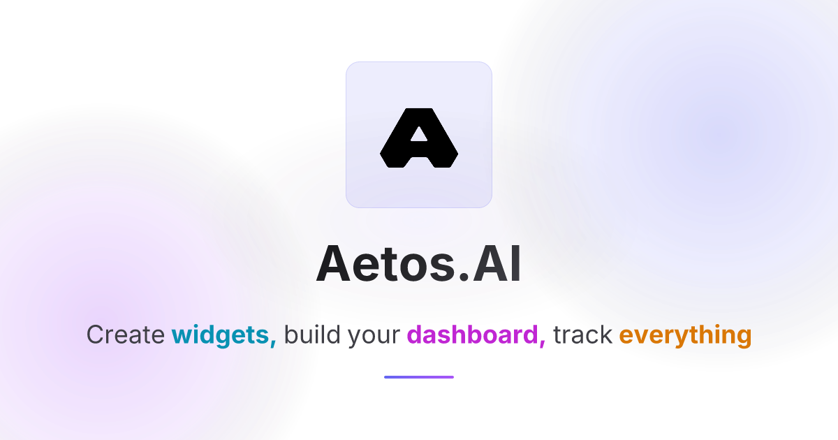 Aetos.AI | Your Personal Intelligence Center 🦅